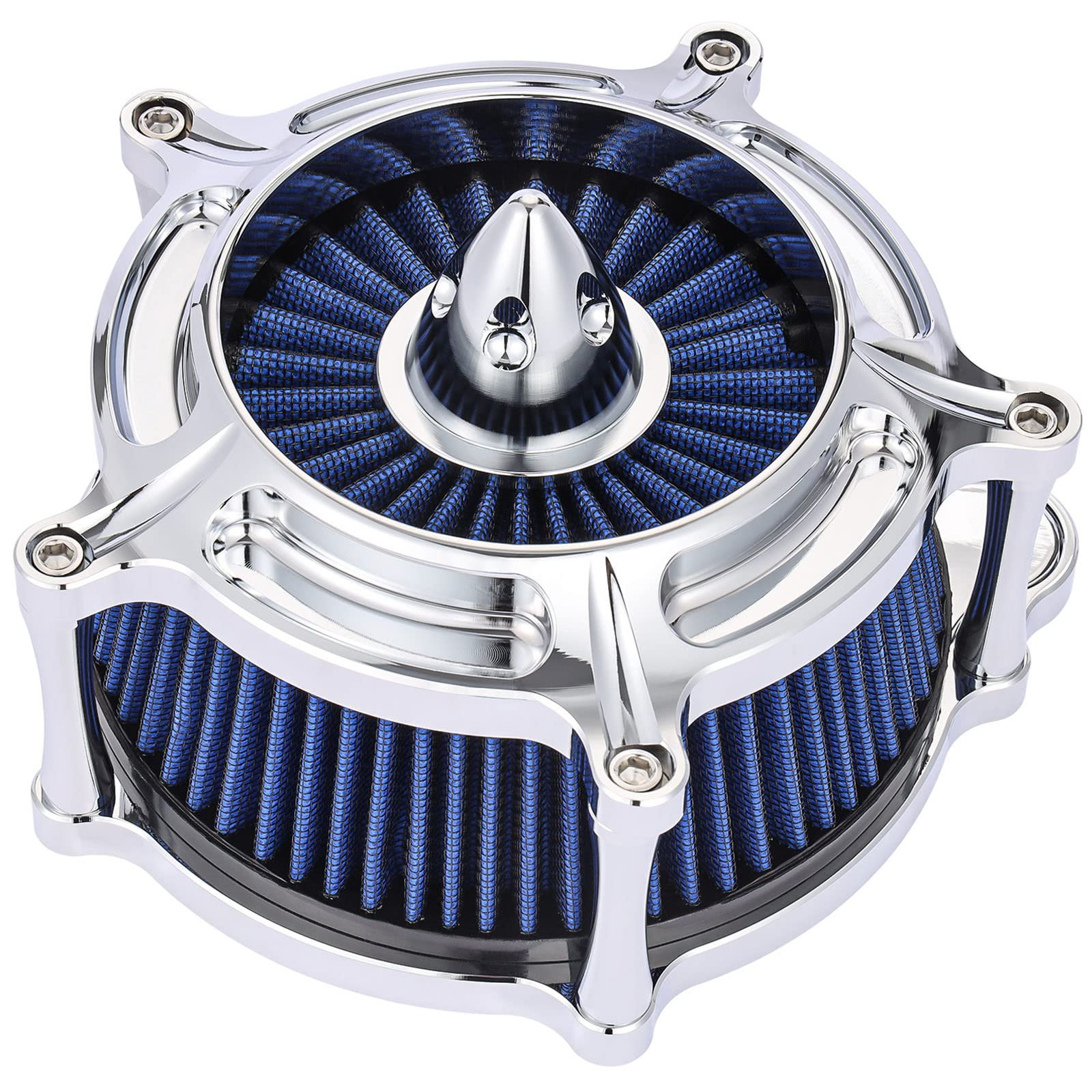 Bravema Air Filter Motorcycle Air Cleaner Intake System Kit Fit for ...