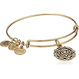 Amazon.com: Alex and Ani Path of Symbols Expandable Bangle for Women, Elephant Charm, Two-Tone ...
