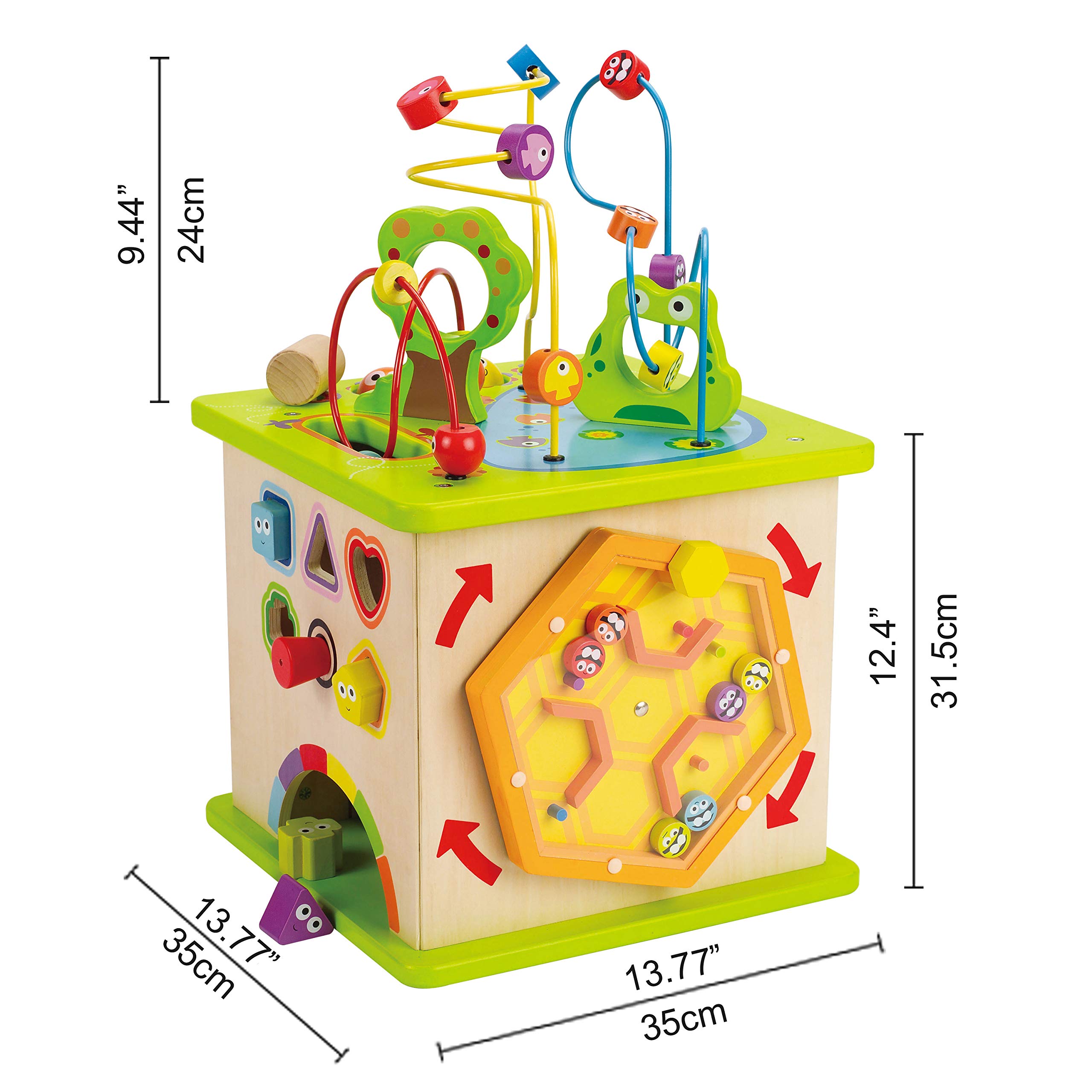 Mua Hape Country Critters Play Cube| Wooden Learning Puzzle Toy for ...