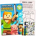 Amazon.com: Minecraft Coloring Book Set for Kids, Boys Ages 4-8 ...