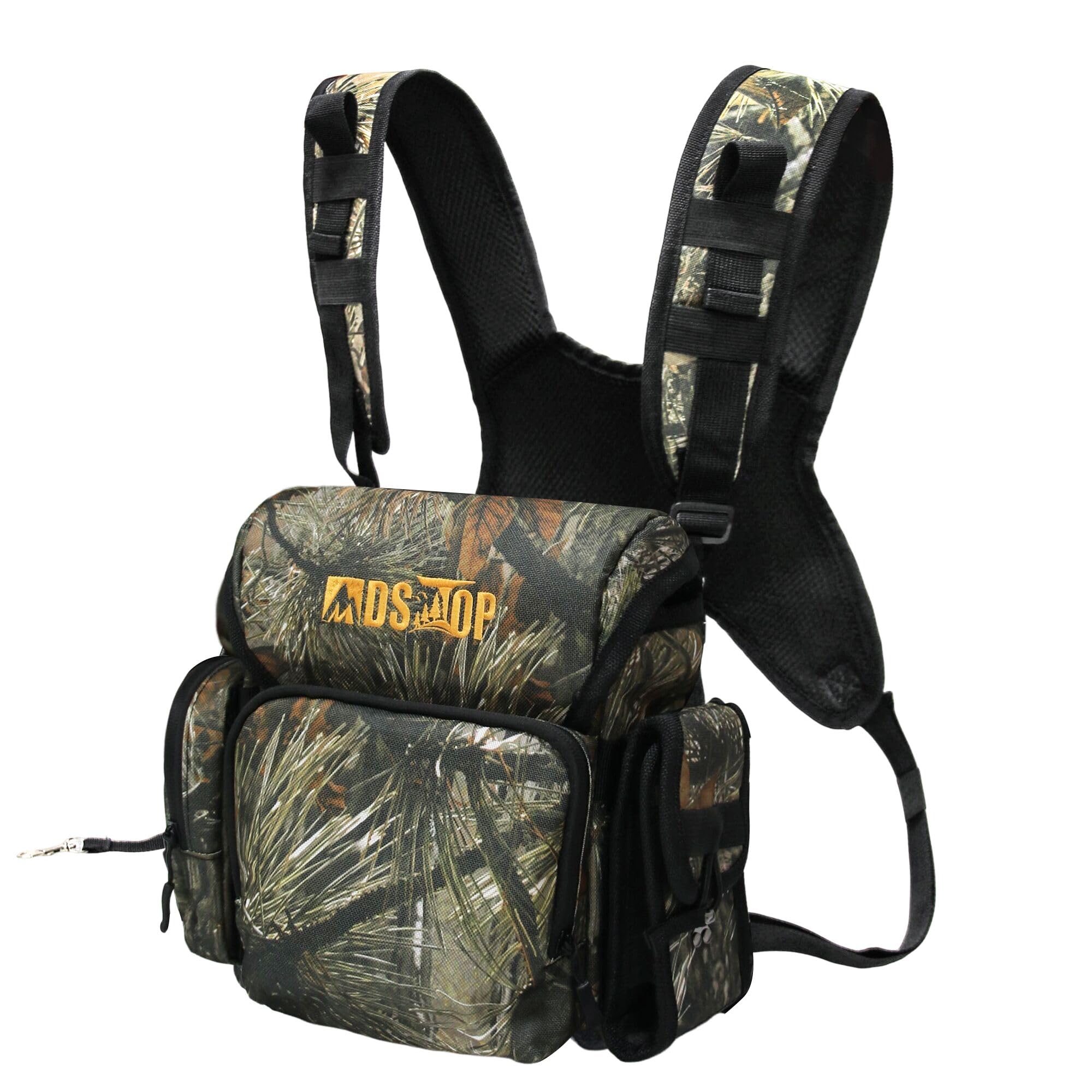 MDSTOP Binocular Harness Chest Pack, Bino Case with Rangefinder Pouch ...