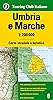 Umbria and the Marches, Italy : Road and Tourist Map (English and ...