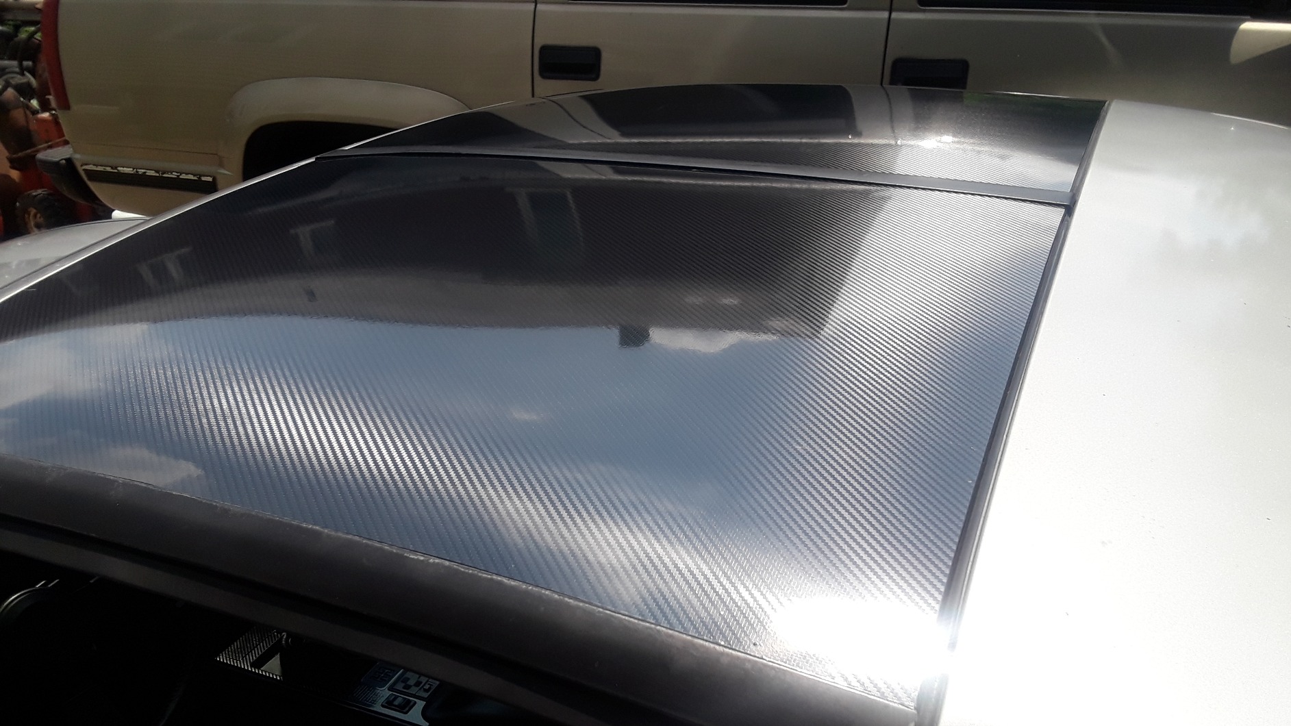 DIY Auto Detailing Tape VViViD High Gloss Epoxy Black Carbon Fiber ...