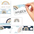 Amazon.com : Name Tags Sticker - 56 Nametags for Classroom, Name Tag ...