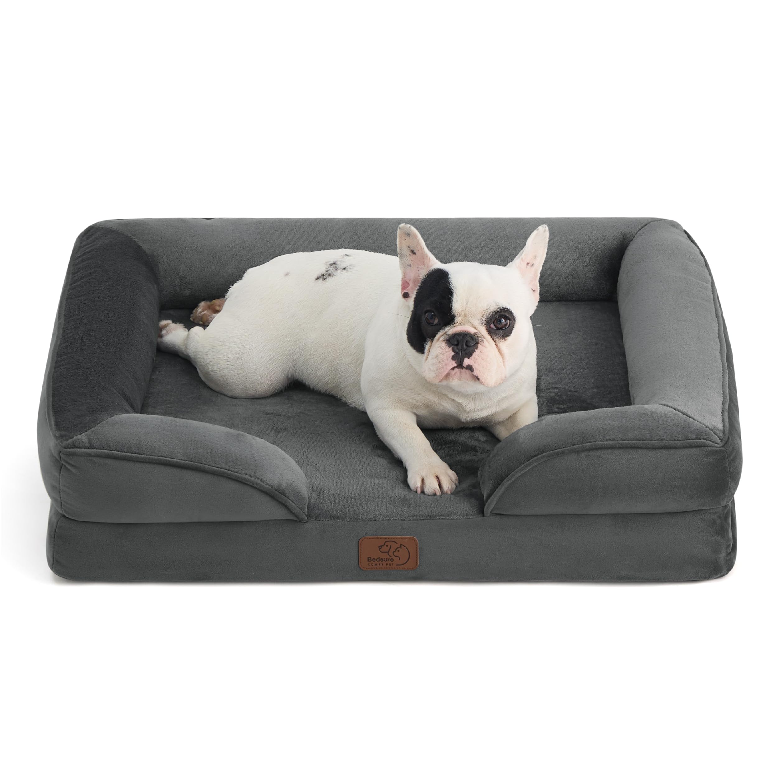 Bedsure Orthopedic Dog Bed For Medium Dogs Waterproof Dog Sofa Beds