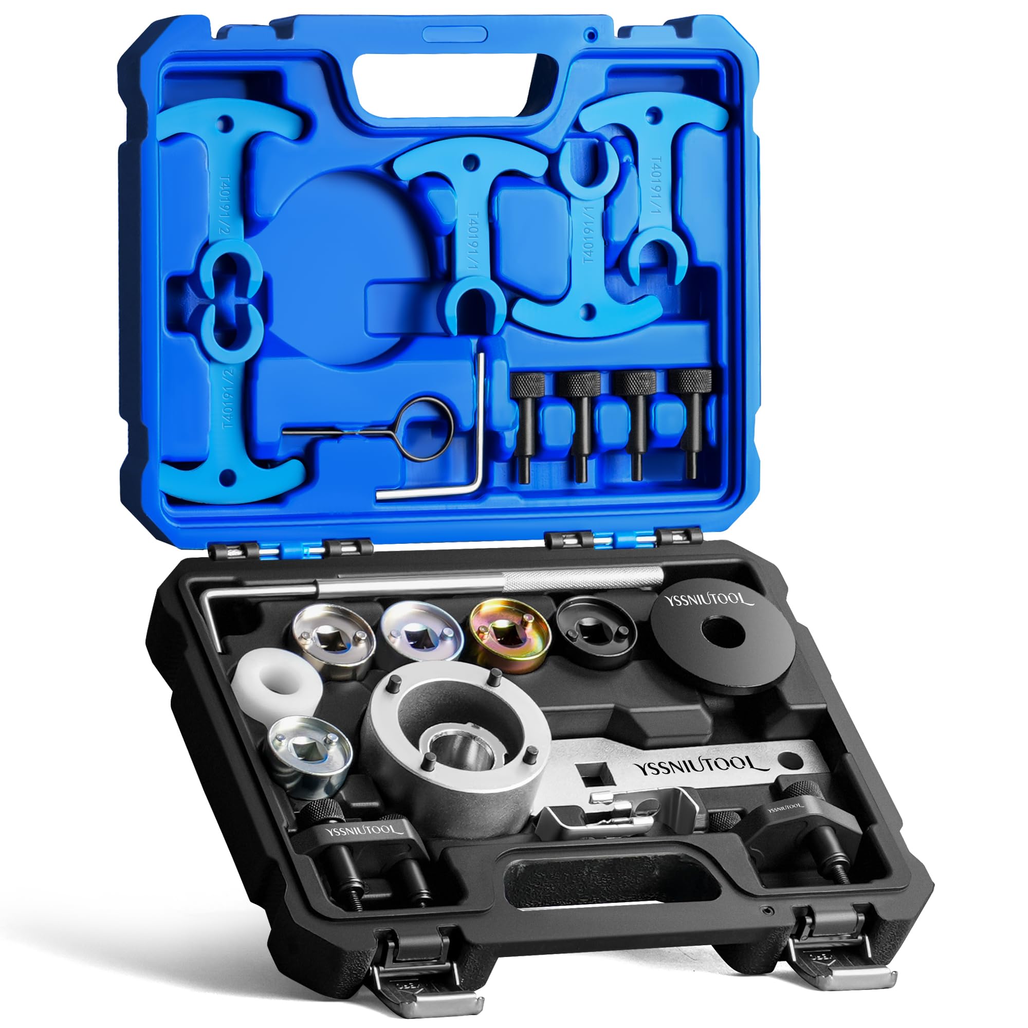 Engine Timing Tool Kit for VW Audi TSI TFSI EA888 1.8L 2.0L Engine, with Additional T40191 ...