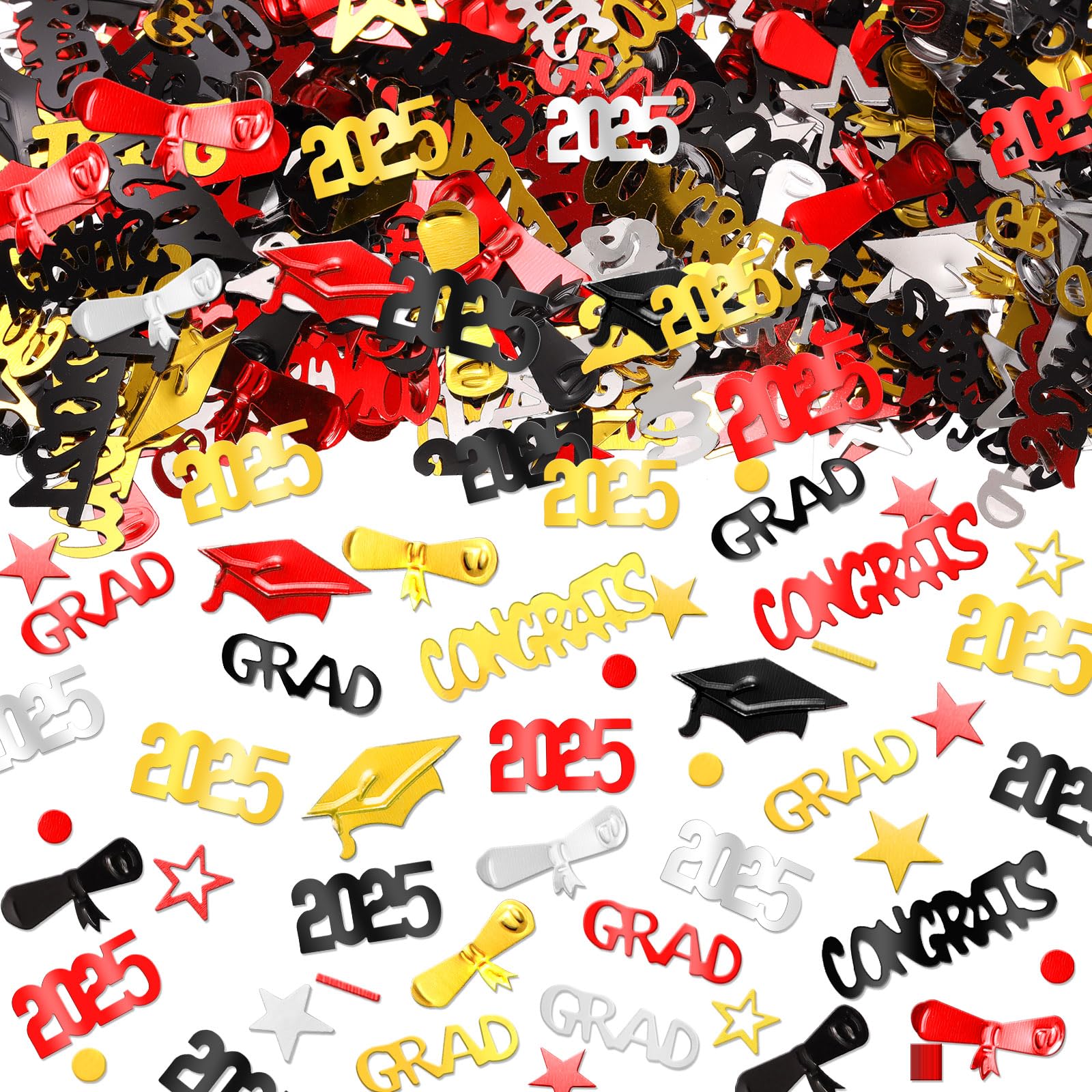 Sumind 3000 Pieces 2025 Graduation Confetti Class of 2025 Graduation ...