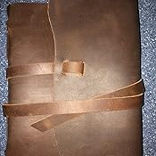 Leather Journal Writing Notebook, Vintage Handmade Leather-Bound ...