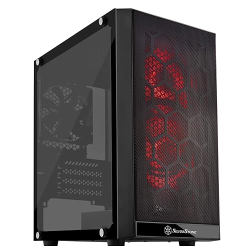 Silverstone SST-PS15B-RGB - Precision Mini Tower Micro ATX Computer ...