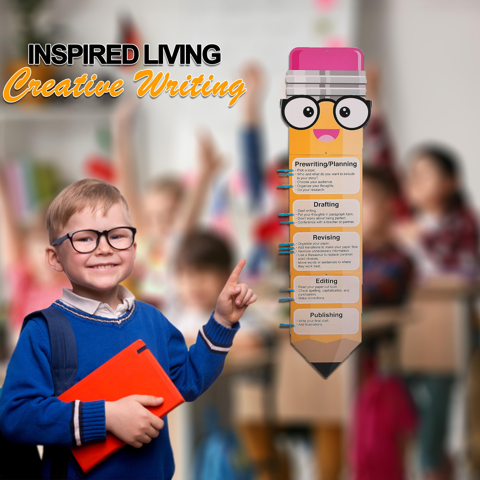 Mua Fun Express Writing Process Chart Set - 31 Pieces - Educational and ...