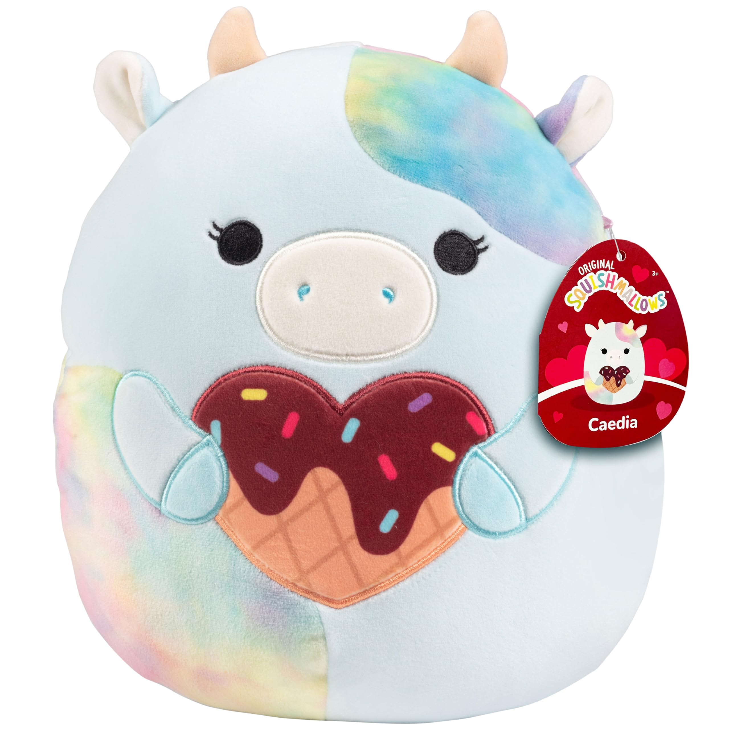 Mua Squishmallows 10-Inch Caedia The Blue Cow - Official Jazwares Plush ...
