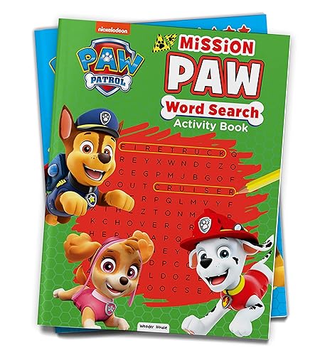 Paw Patrol Mission Paw Word Search Activity Book in Oman | Whizz ...