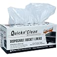 Amazon.com: Quickn'Clean disposable paint bucket liners 30-Pack. Custom ...