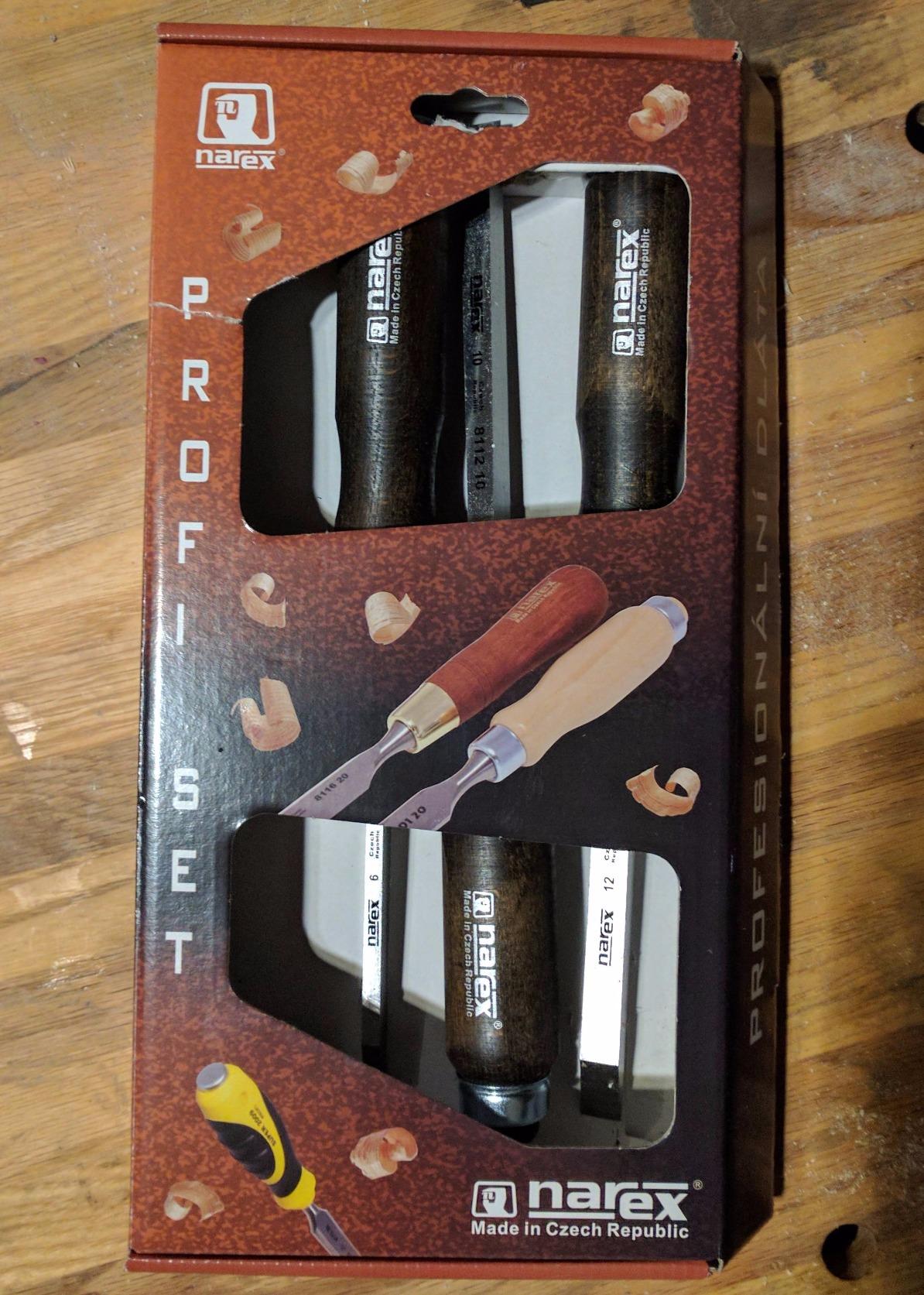 $12/mo - Finance Narex Czech Steel 3 piece set 6 mm, 10 mm, and 12 mm ...