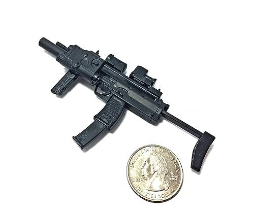 1/6 Scale MP7 Pistol Submachine Gun SWAT H&K German Miniature Toy Guns ...