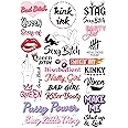 Amazon.com : Kink Ink - 24 x Vixen Temporary Tattoo Sexy Naughty Kinky Sticker : Beauty ...