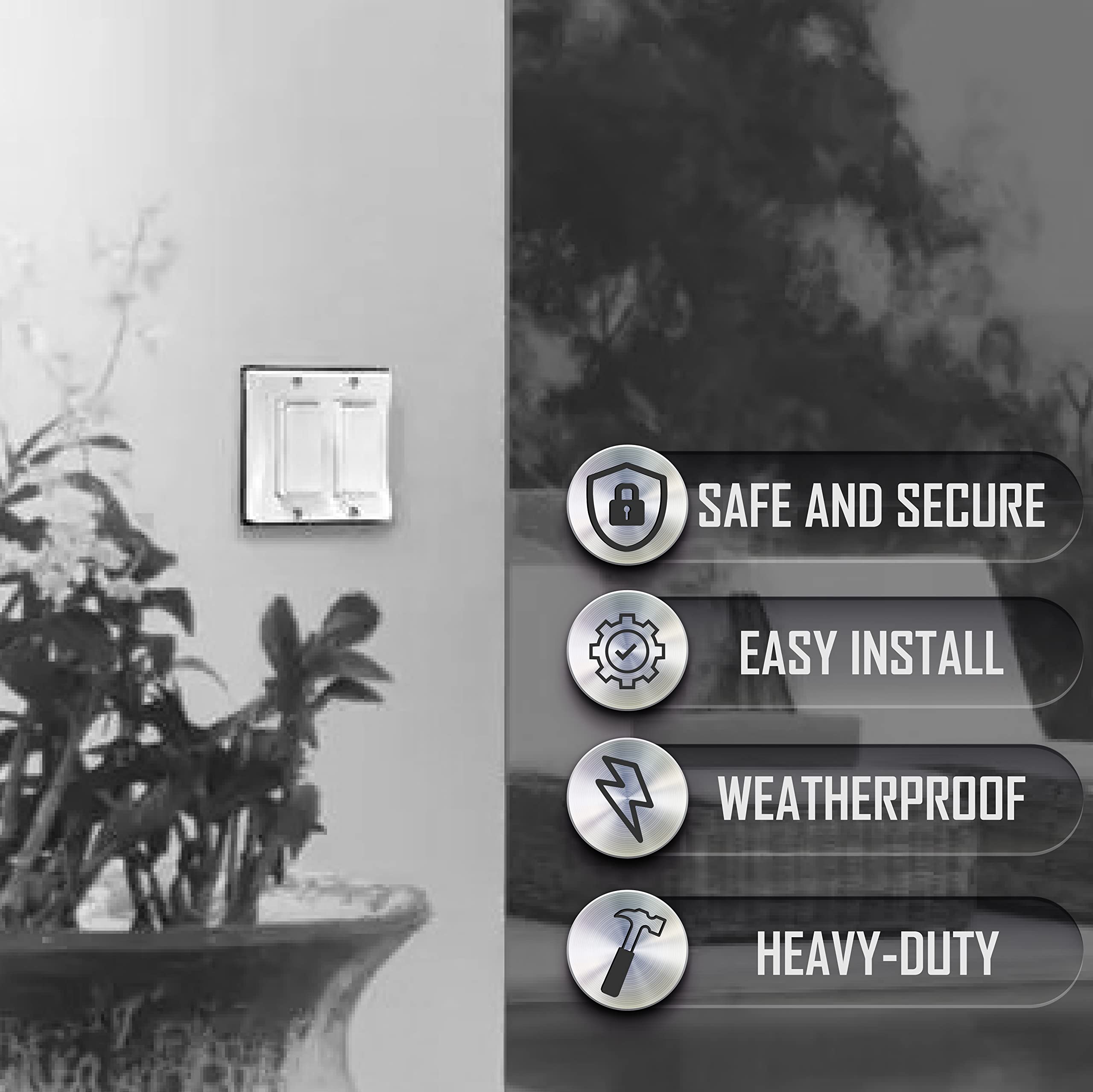 Mua TayMac 5127-1 2-Gang Weatherproof Decorator Switch Cover, Vertical ...