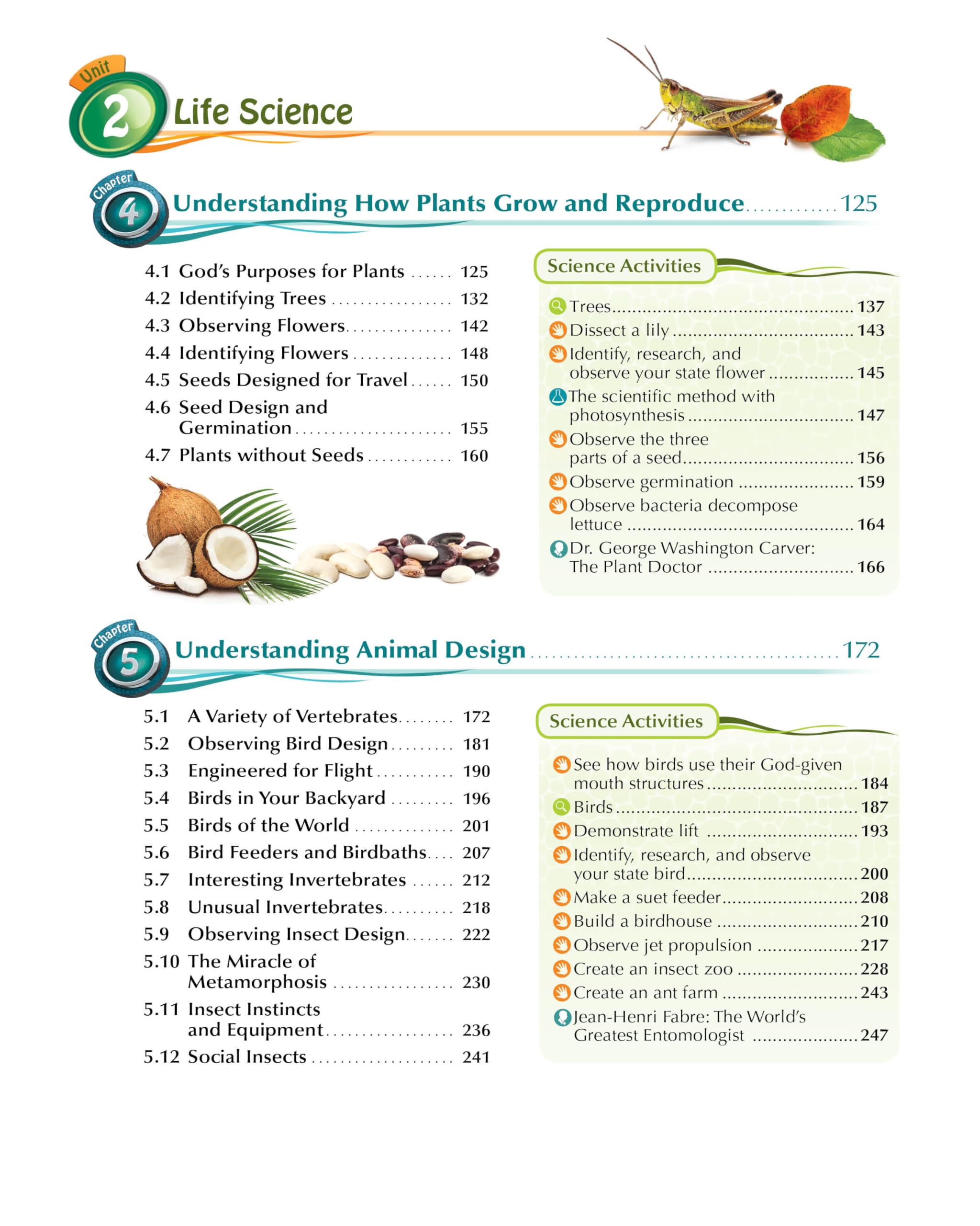 Understanding God's World - Abeka 4th Grade Science Fifth Edition on ...