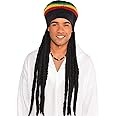 Amazon.com: Buffalo Soldier Rasta Dreadlock Wig W/Tam - Adult (Pack of ...