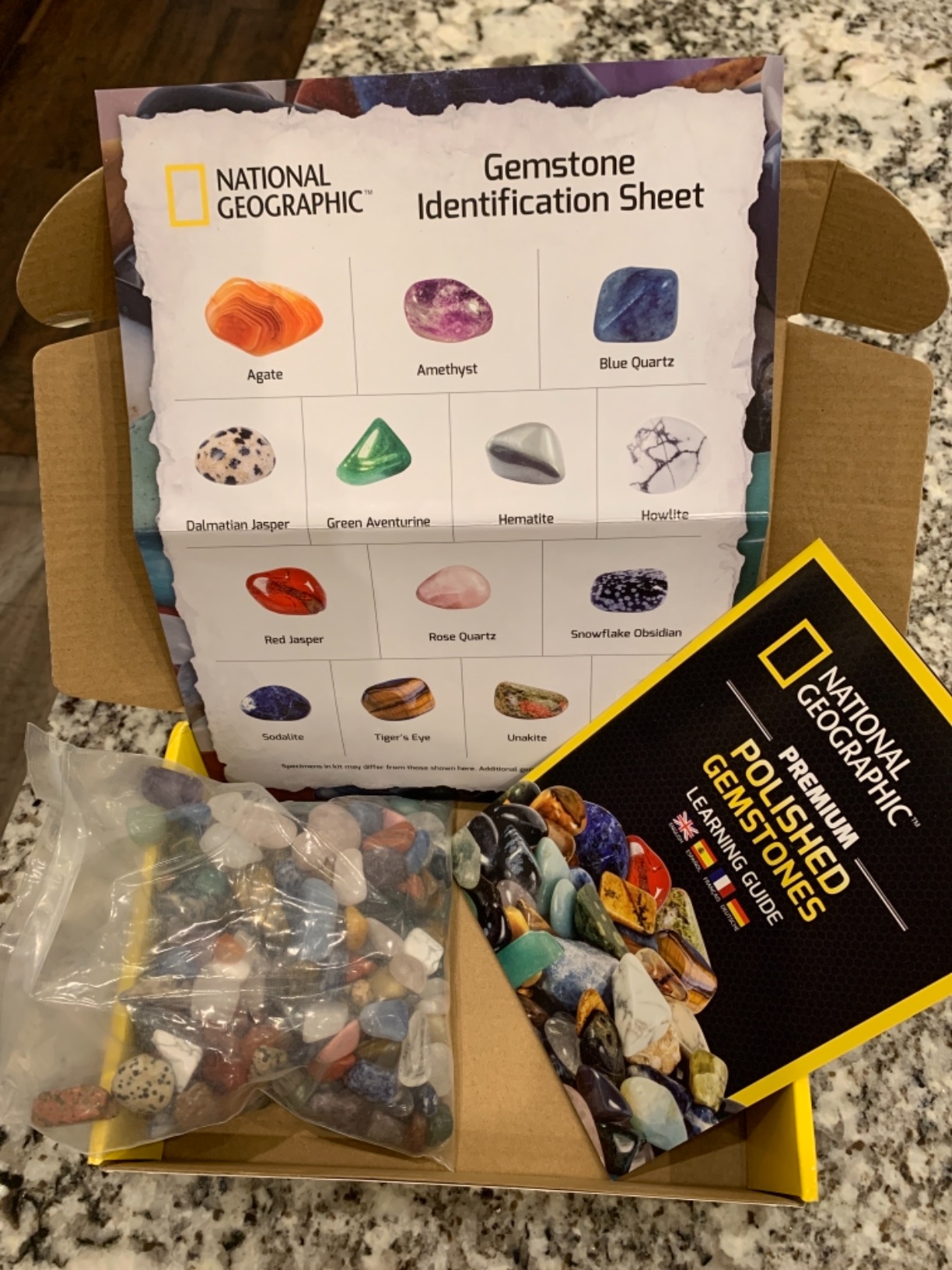 $10/mo - Finance NATIONAL GEOGRAPHIC Premium Polished Stones - 5 Pounds ...