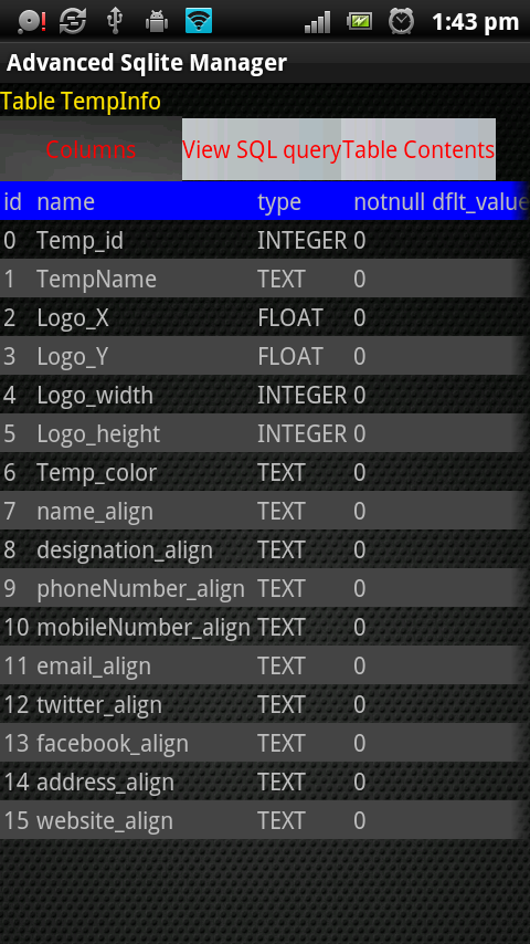 Advanced Sqlite Manager:Amazon.com:Appstore for Android