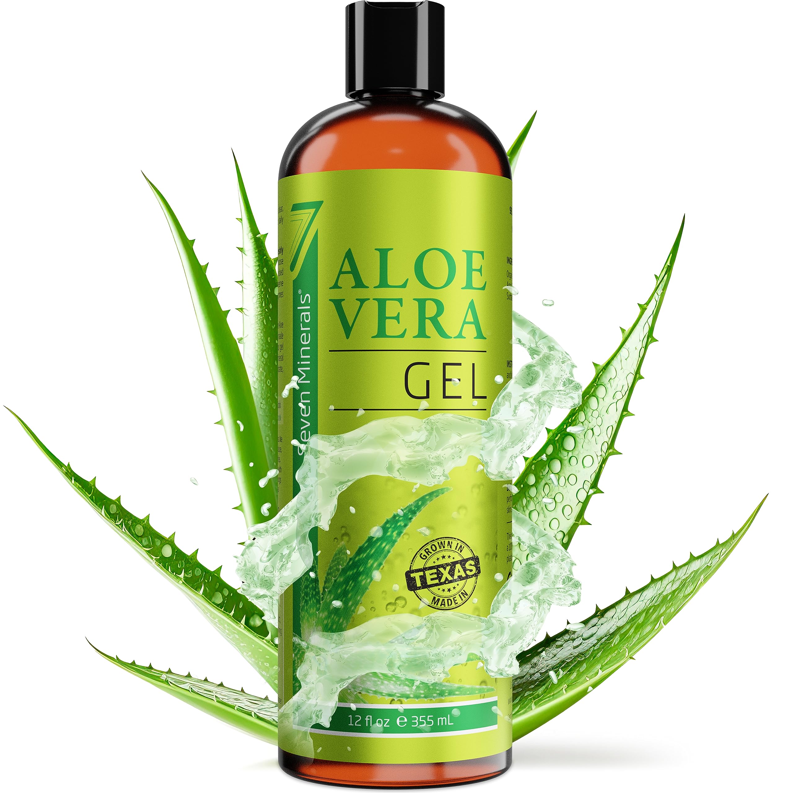 Mua Seven Minerals Organic Aloe Vera Gel from freshly cut 100% Pure ...