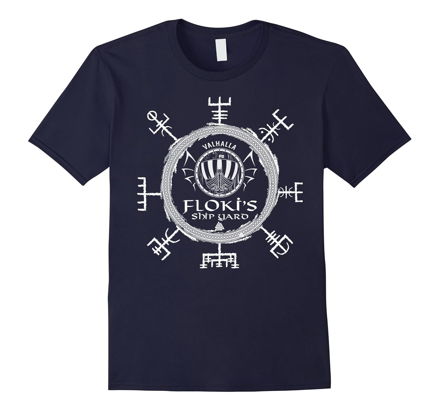 Floki’s Shipyard Valhalla T-Shirt-4LVS