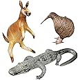 Amazon.com: Jet Creations 3 Pack Inflatable Kangaroo Kiwi Gator Safari ...