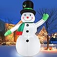 7 FT Christmas Inflatables Snowman Outdoor Yard Decorations, Christmas ...