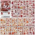 Amazon.com: Journal Stickers Set, 20 Sheets/325pcs Vintage Scrapbook ...