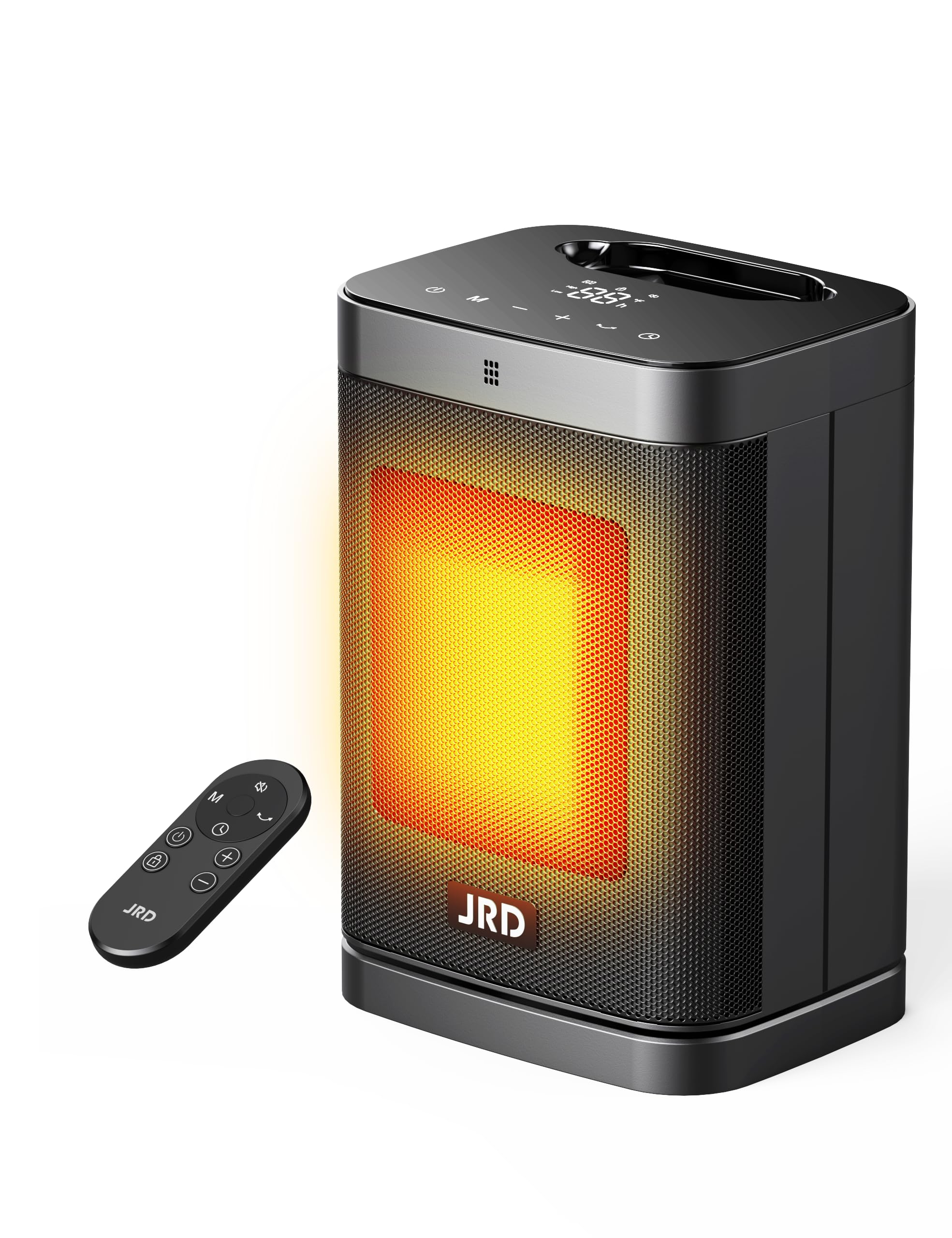 Space Heater, JRD 1500W Ceramic Portable Electric Heater with Remote ...