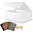 Amazon.com: BOXHOME 5 Pack Large Gift Box, White, 13x10x5 inch with ...