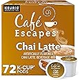 Amazon.com : Cafe Escapes, Chai Latte Tea Beverage, Single-Serve Keurig ...