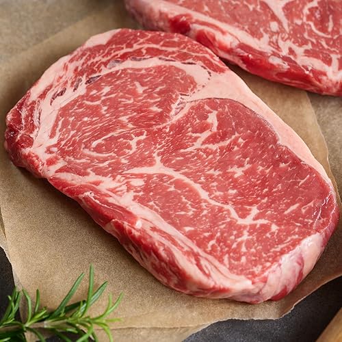 Premium USDA Prime Ribeye Steaks - Wet Aged and Exquisitely Marbled ...