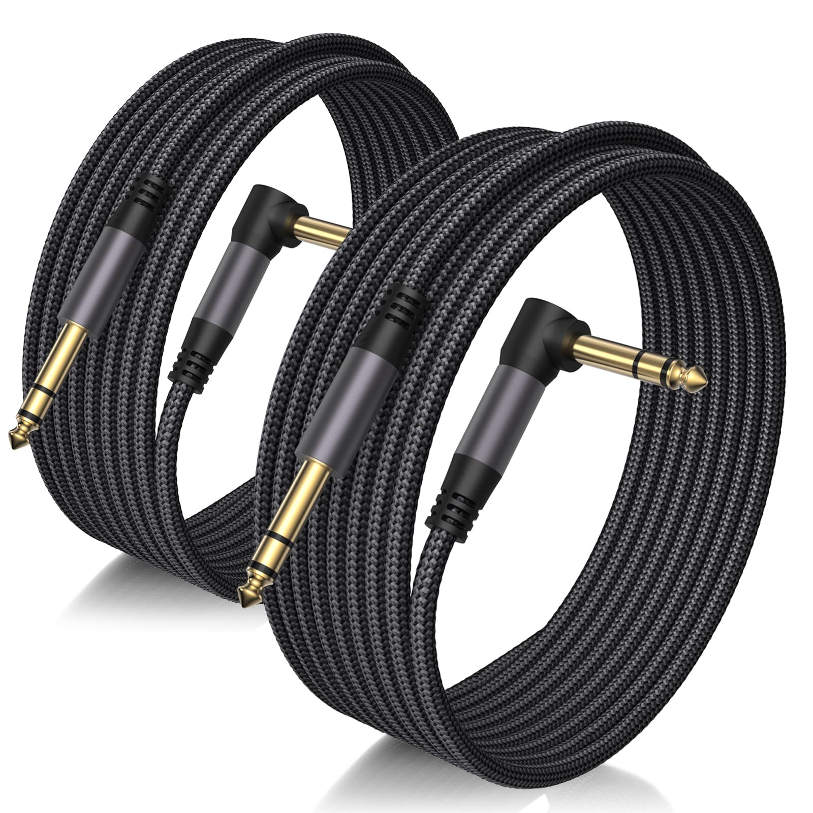 Mua 2 Pack Premium TRS Cable 10FT, 1/4 Inch TRS Cable- Noise Free and ...