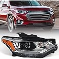 Amazon.com: FIONE Xenon Headlights Assembly Compatible with Chevy ...
