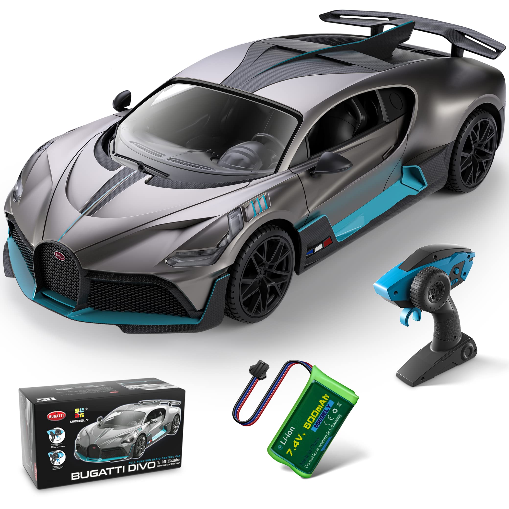 Mua MIEBELY Remote Control Car, Bugatti Divo 1/16 Scale Rc Cars 12Km/h ...