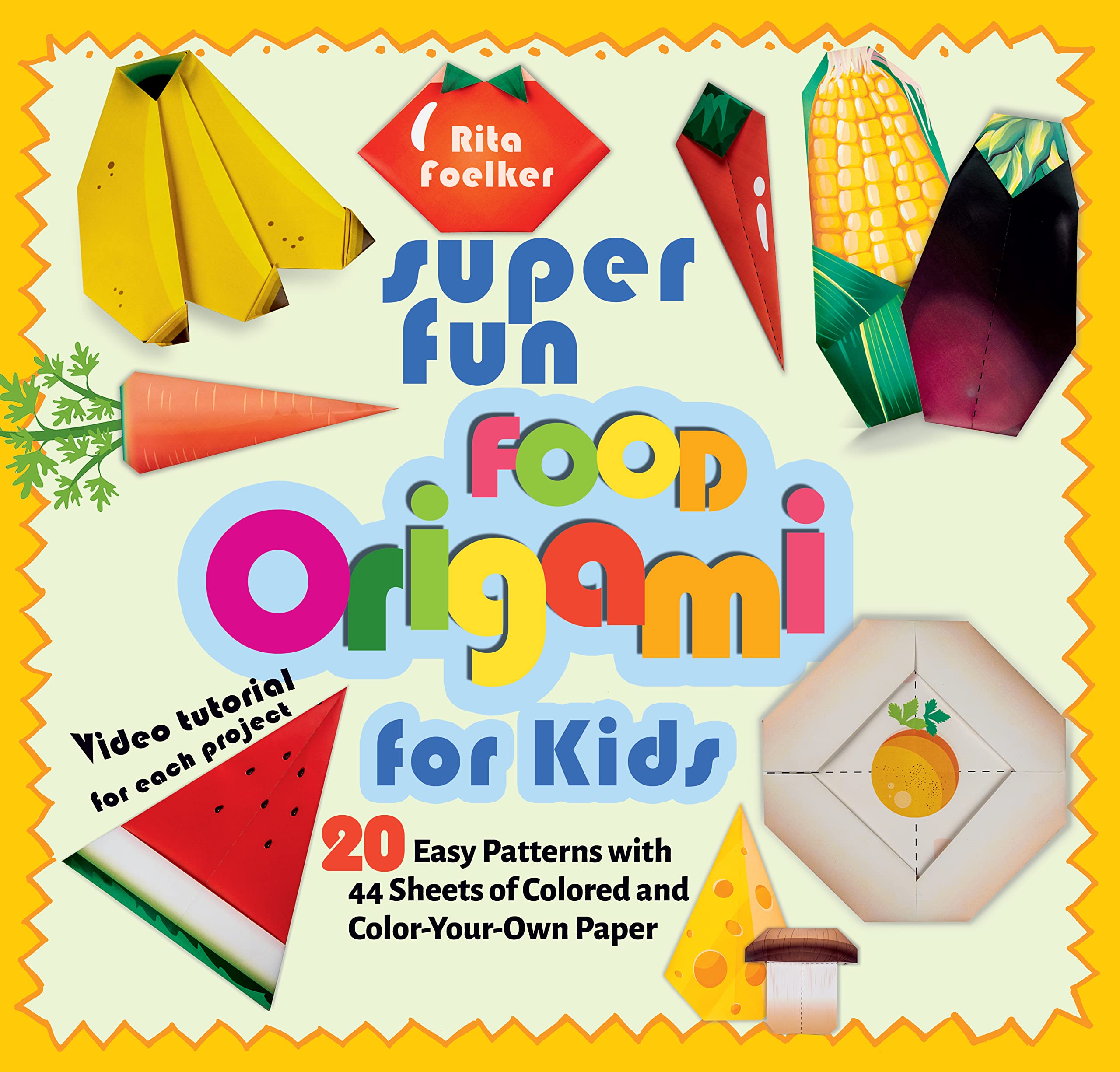 Mua Super Fun Food Origami for Kids: 20 Easy Patterns with 44 Sheets of ...