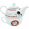 Amazon.com | Star Wars BB-8 12oz Ceramic Teapot and 6oz Cup Set: Teapots