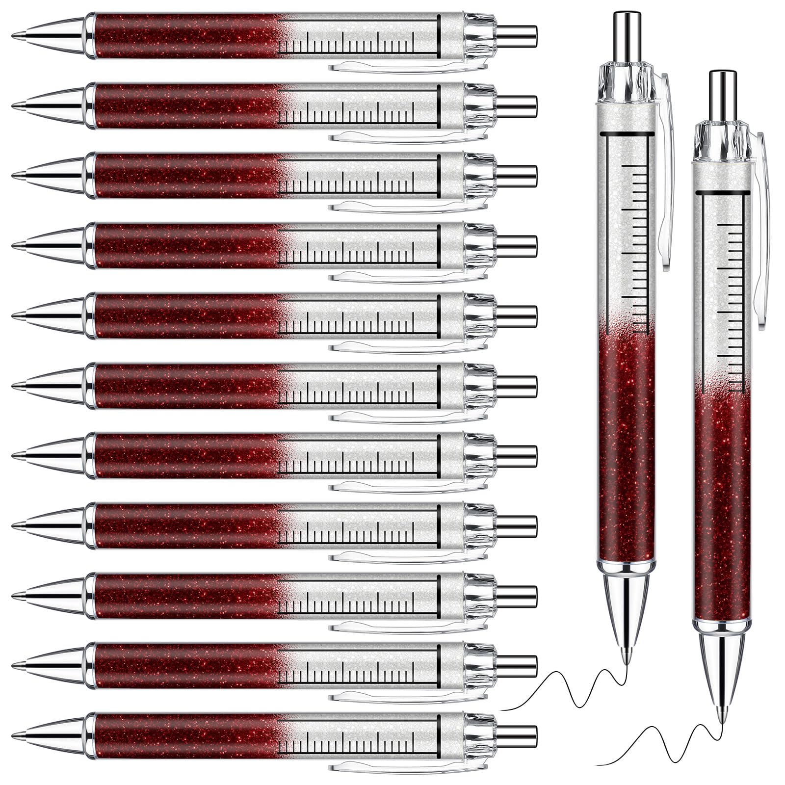 Motipuns 24 Pcs Syringe Pens Bulk Nurse Doctor Appreciation Gifts ...