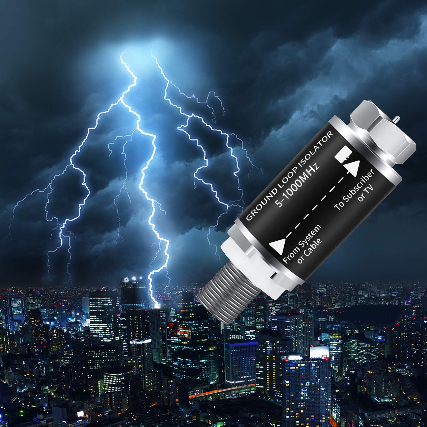 Mua Ground Loop Isolator - Cable TV Audio Isolation Transformer,Hum ...