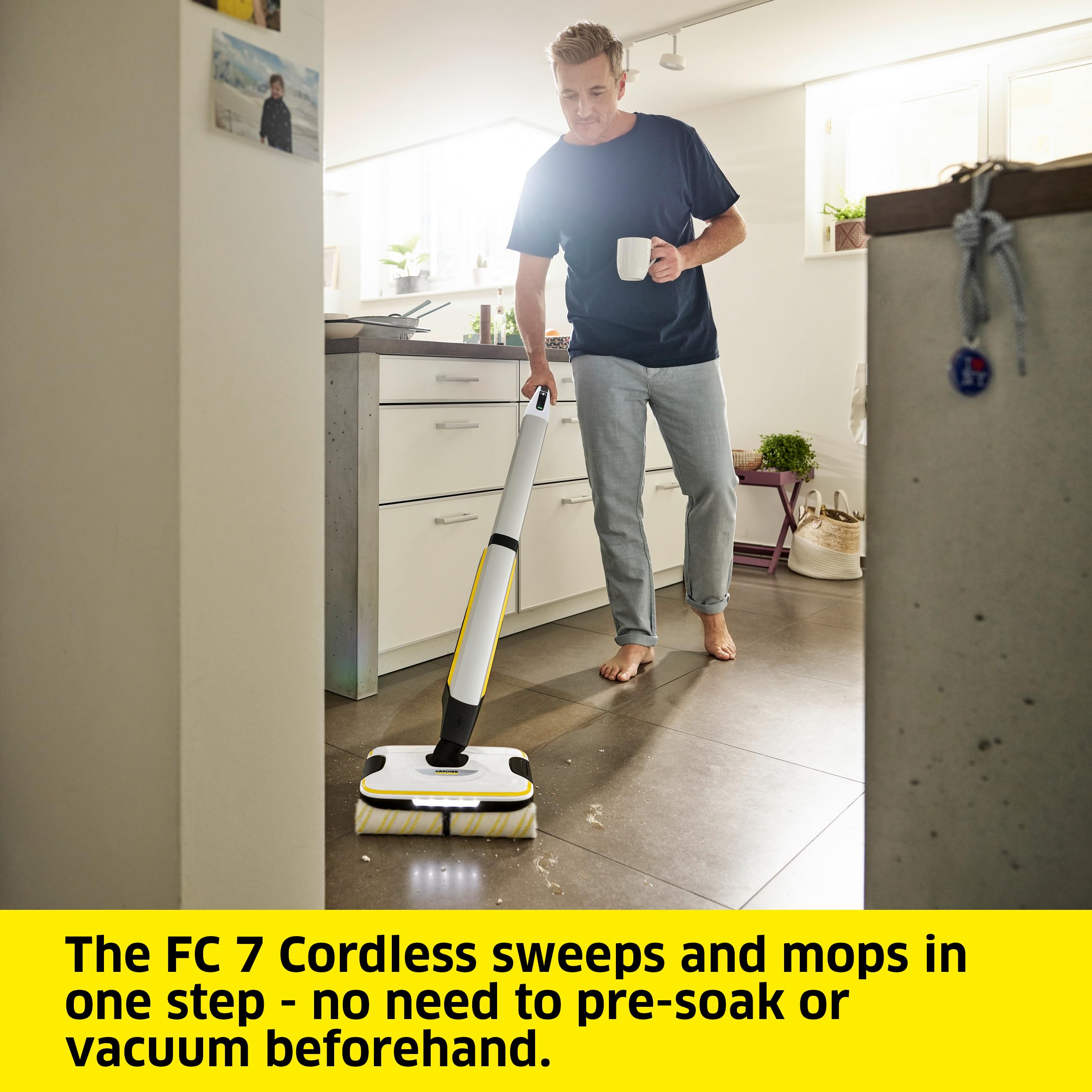 Mua Kärcher FC 7 Electric Floor Cleaner, Cordless Mop, Sanitize Hard ...