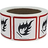 Amazon.com : GHS Pictogram Labels Exclamation Mark 2 x 2 Inch Square ...