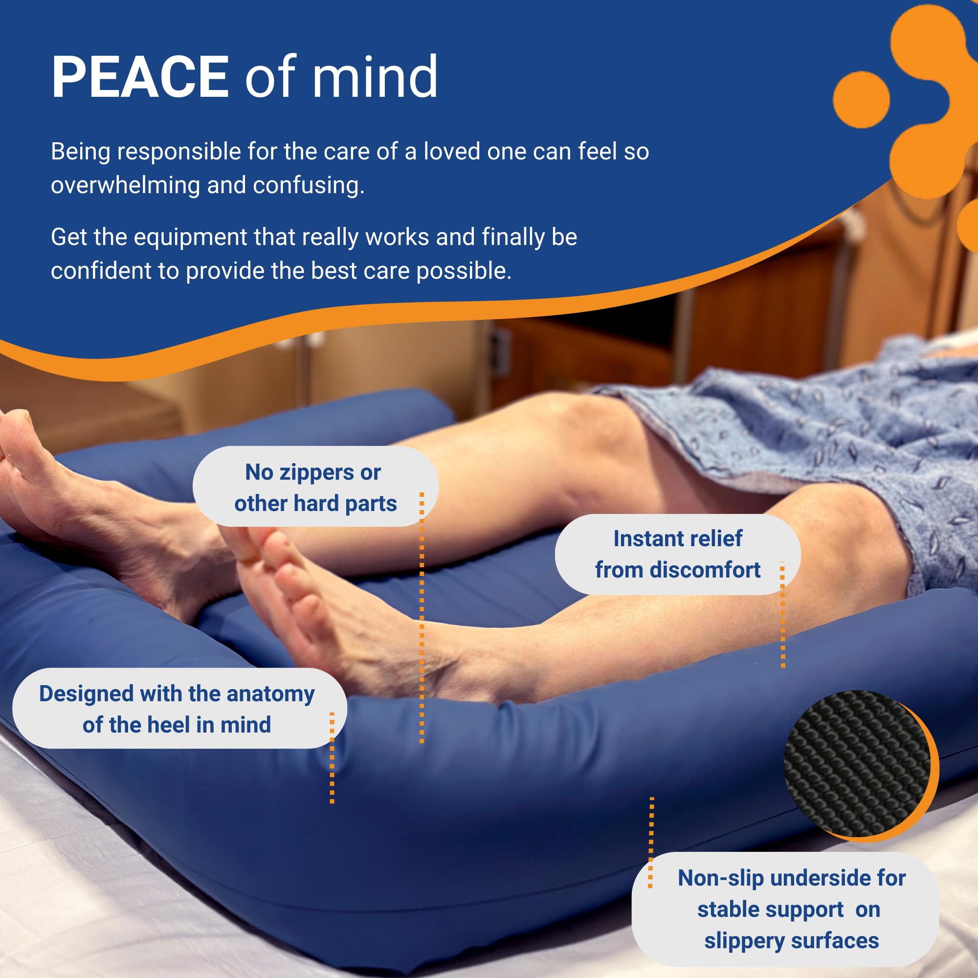 Mua Bedsore Rescue Foot Bed Heel Flotation Protection Cushion | Support ...