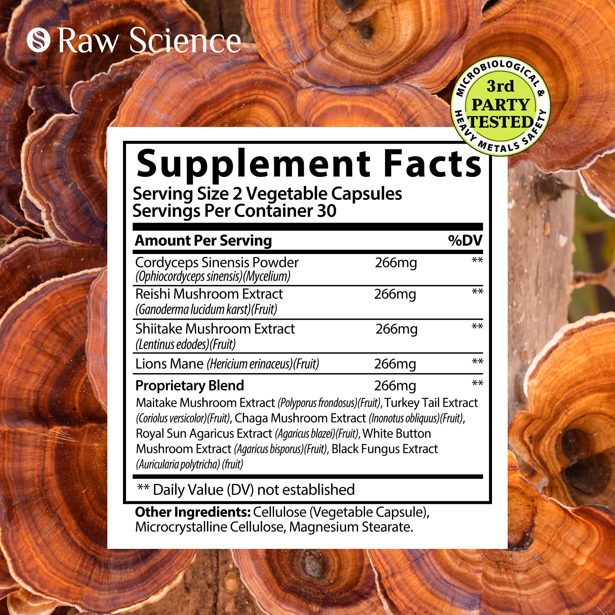 Mua Mushroom Supplement - Shiitake Mushrooms & Lions Mane Supplement ...