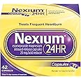 Amazon.com: Nexium 24HR Acid Reducer Heartburn Relief Capsules for All-Day and All-Night ...