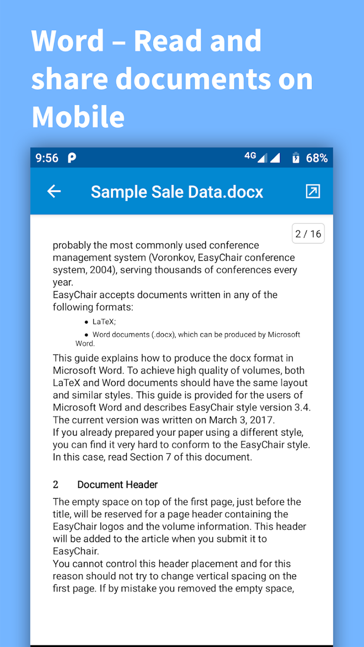 Document Reader - Word, Excel, PPT & PDF Viewer:Amazon.it:Appstore for Android