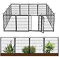 Amazon.com : Getlay 36 in(H) Garden Fence, Wide Gate Low Threshold, 10 ...