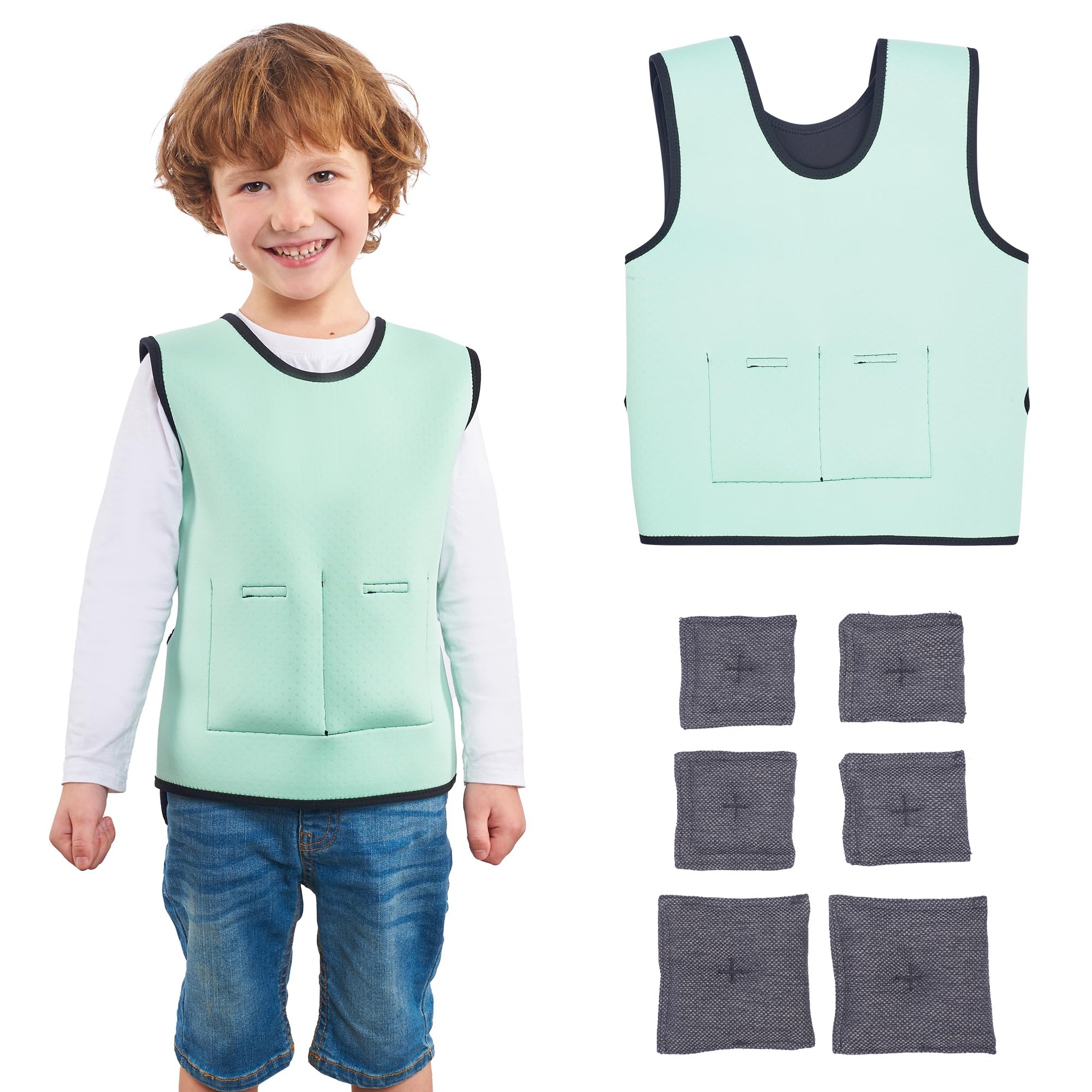 Weighted Vest for Kids | Provide Deep Pressure Comfort | ADHD Tools for ...