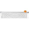 Amazon.com: Fiskars Rotary Cutter and Ruler Combo - 6" x 24" Fabric ...